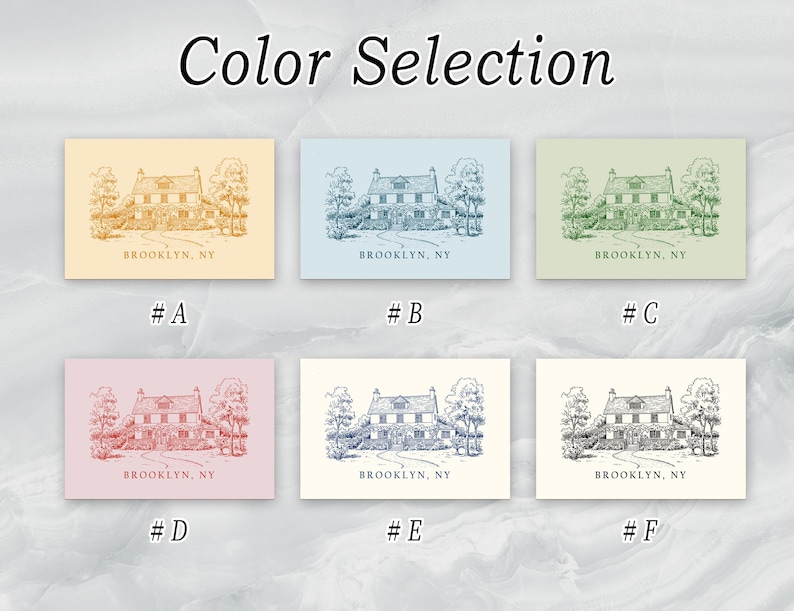 Custom Wedding Matchbox With House Illustration – Personalized ...