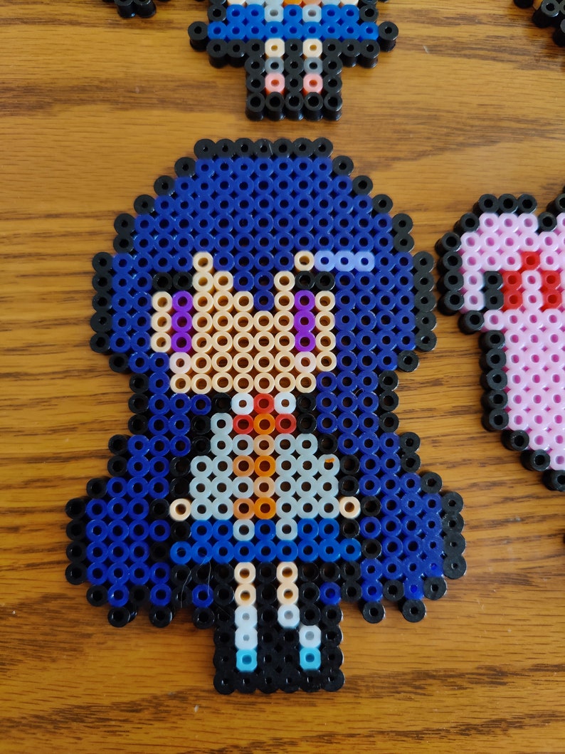 Doki Doki Literature Club DDLC Inspired Perler Bead Art - Etsy México