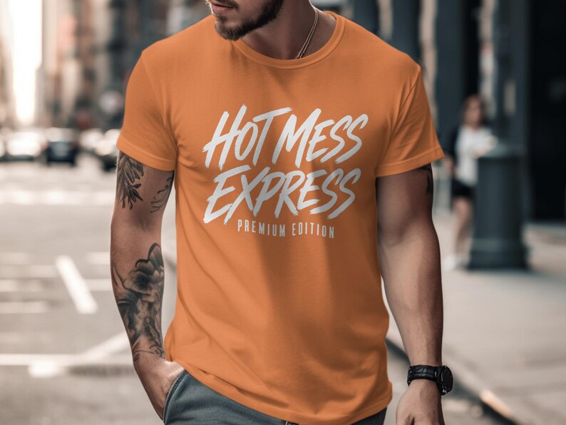 Hot Mess Express Premium Edition Shirt, Funny Womens Humor Tee ...