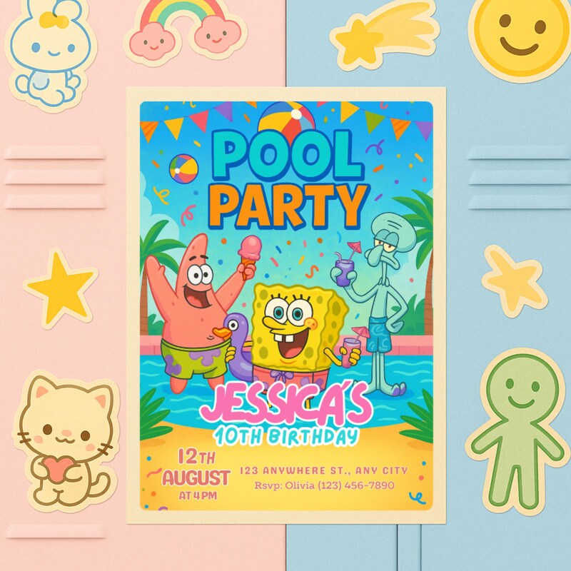 Spongebob Party - Etsy