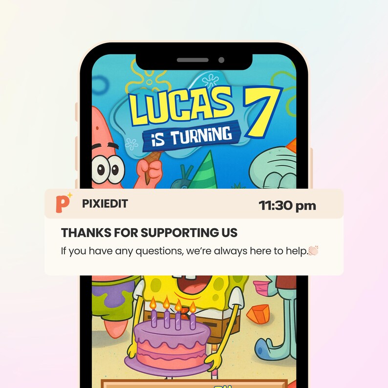 Editable Spongebob Pool Party Invitation: Printable Under the Sea ...
