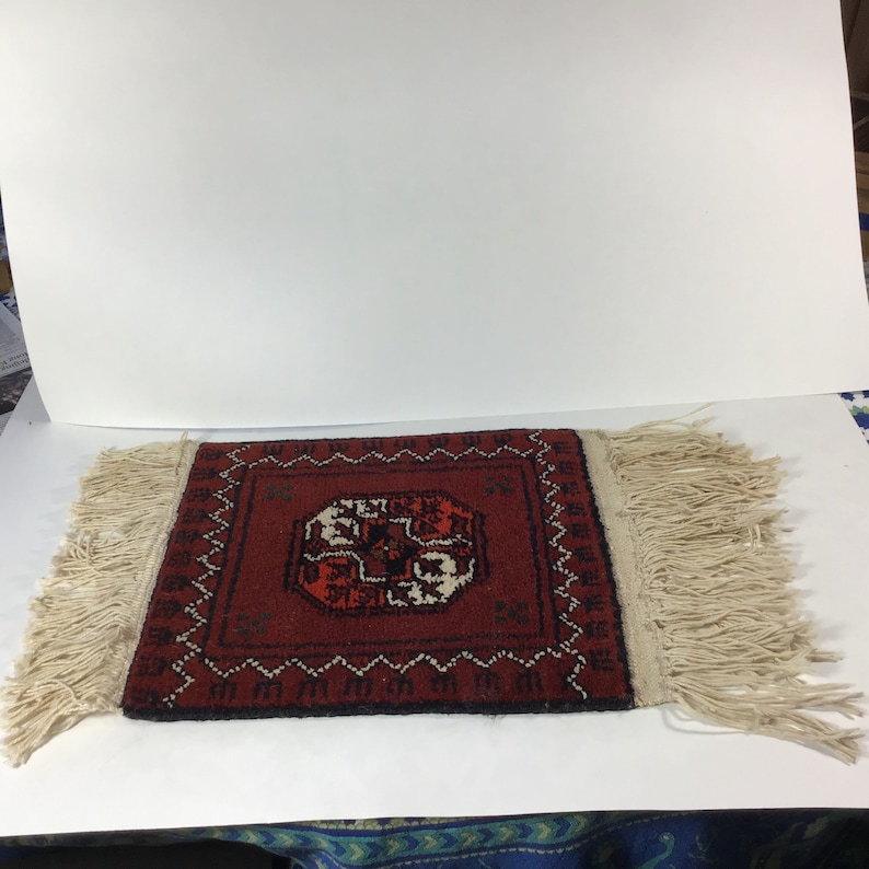 Mid Century Middle Eastern Small Rug | Etsy