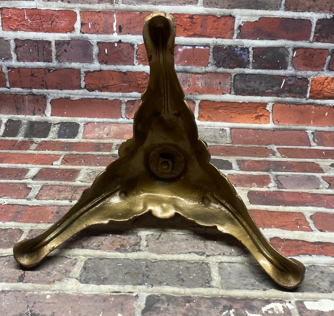 Antique Vintage Victorian Cast Iron Adjustable Table Base - Etsy