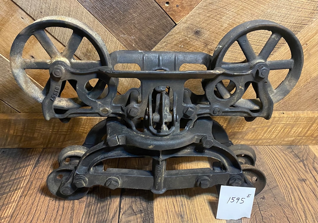 Antique Vintage Victorian Style Ornate Unique Rare Cast Iron Hay ...