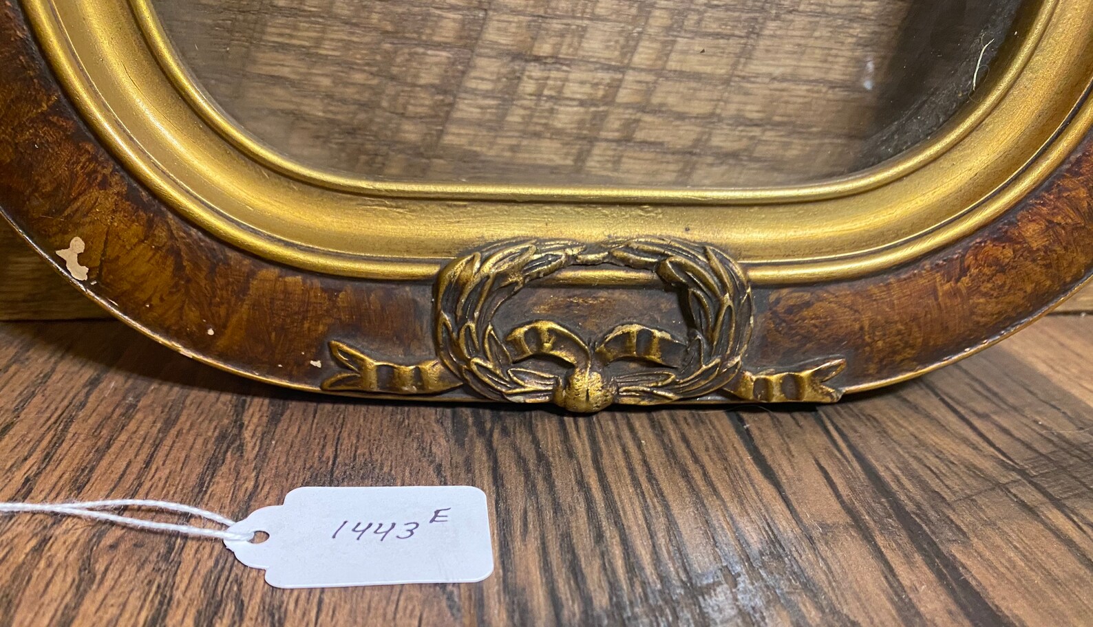 Antique Eagle Picture Frame Convex Glass - Etsy
