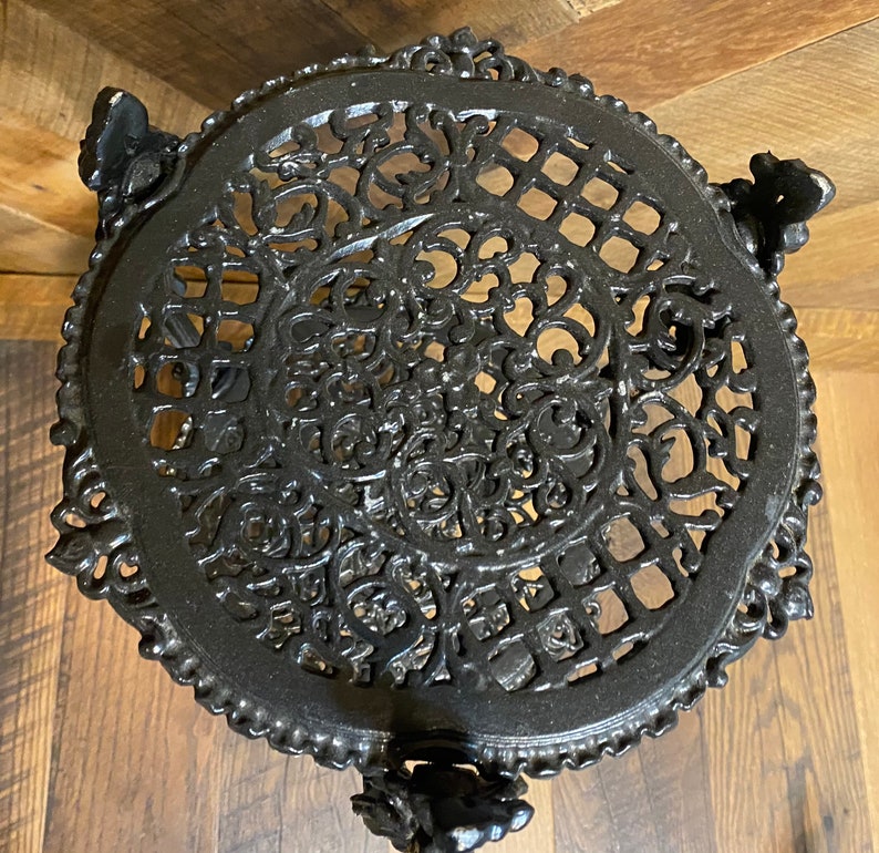 Antique Vintage Victorian Style Ornate Cast Iron Metal - Etsy