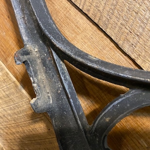 Antique Vintage Victorian Style Ornate Cast Iron Solid Unique Outdoor ...