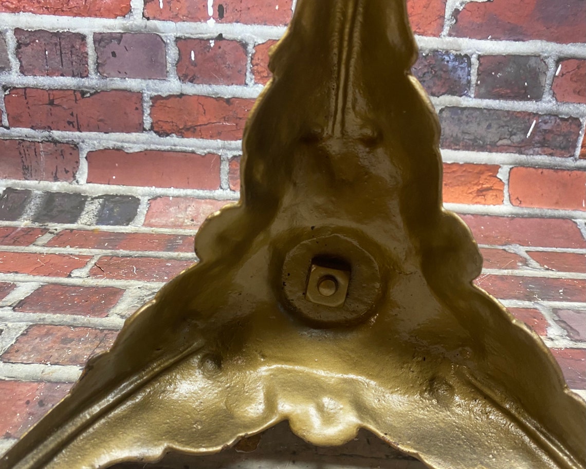 Antique Vintage Victorian Cast Iron Adjustable Table Base - Etsy