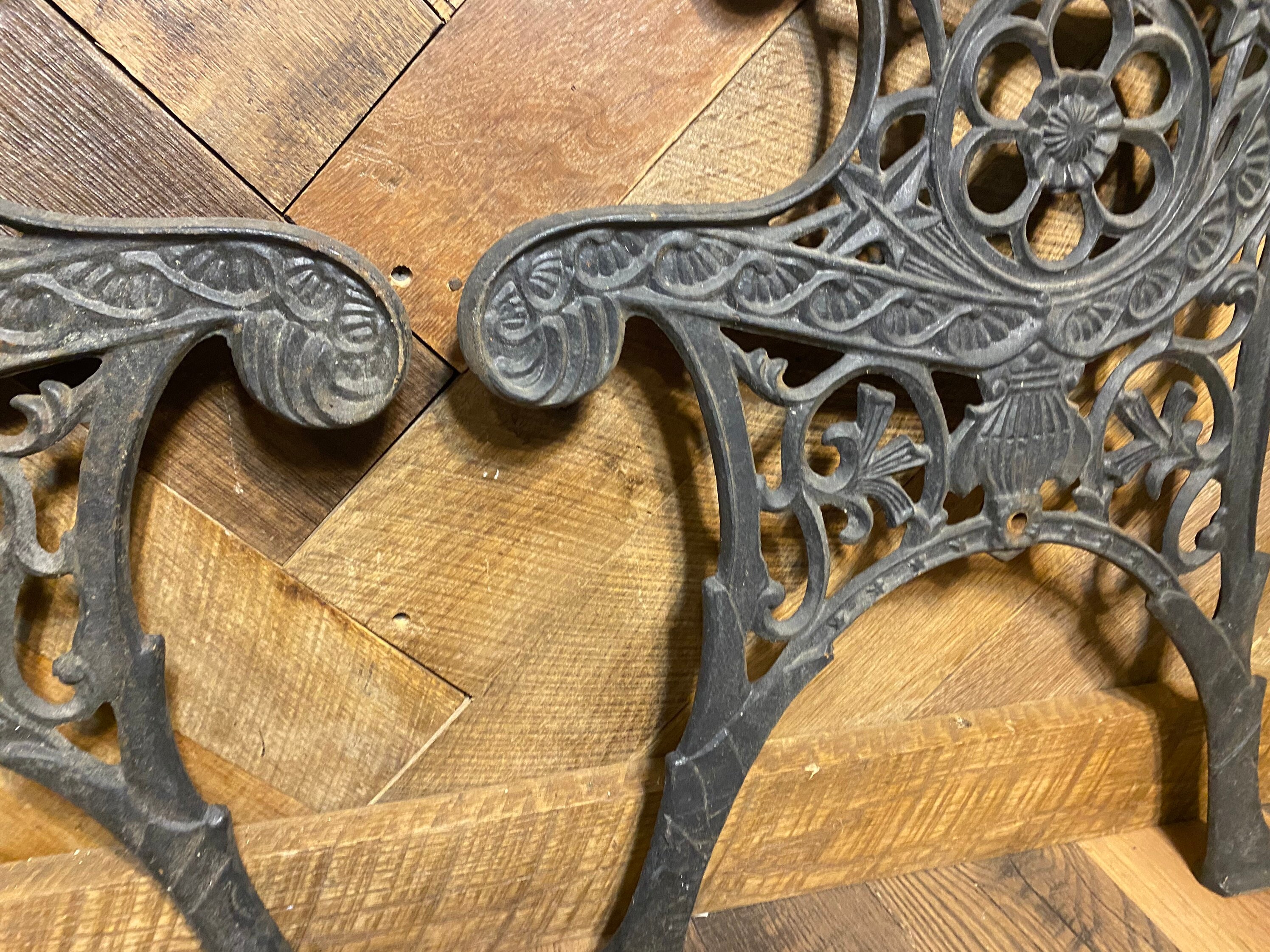 Antique Vintage Victorian Style Cast Iron Ornate Unique Rare - Etsy