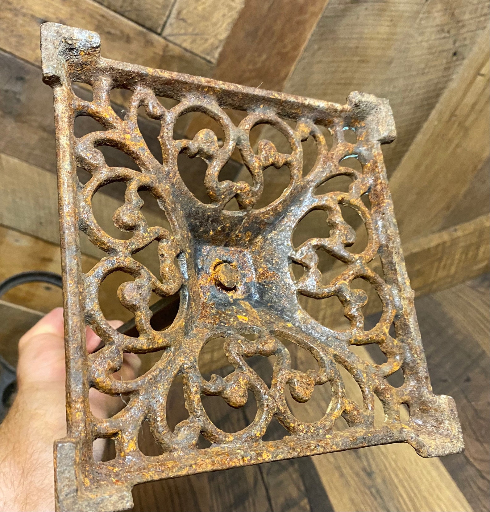 Antique Vintage Victorian Style Ornate Cast Iron Metal - Etsy