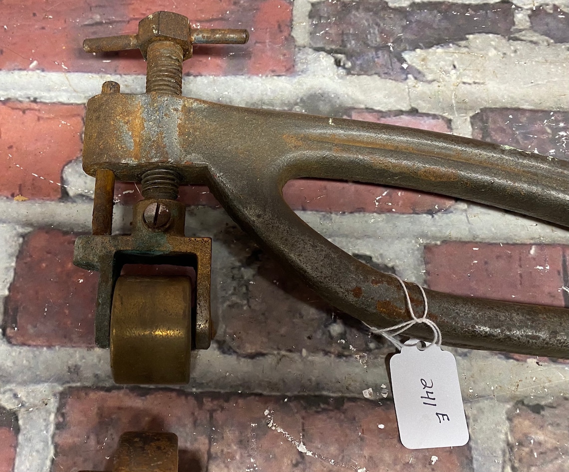 Antique vintage stiles herman hand held English wheel autobody | Etsy