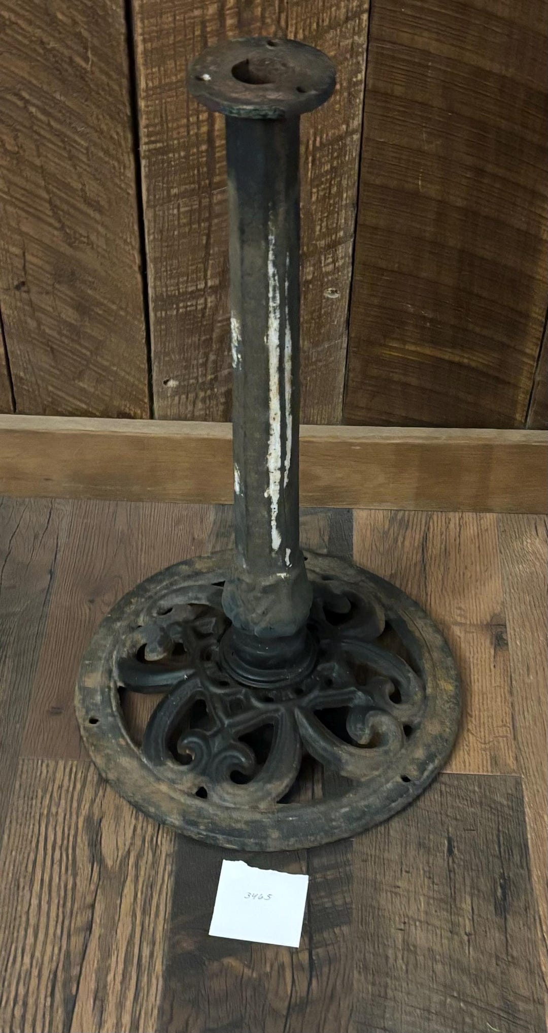 Antique Vintage Cast Iron Industrial Ornate Heavy Outdoor Indoor Garden ...