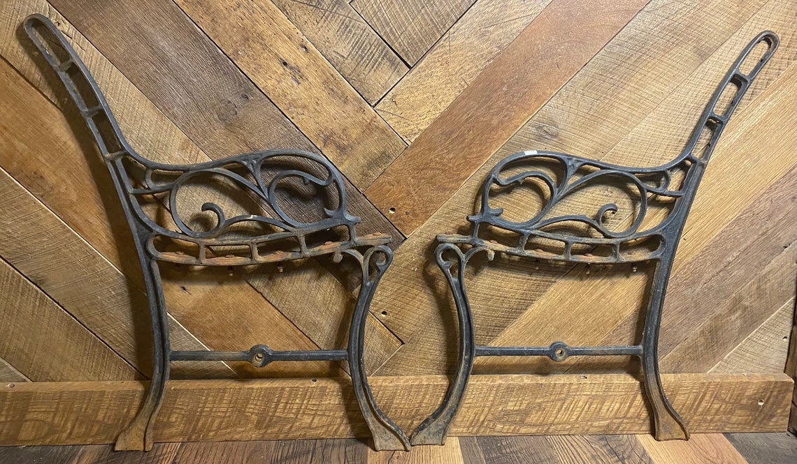 Antique Vintage Victorian Style Ornate Cast Iron Metal Scroll - Etsy