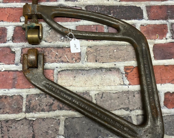 Antique Vintage Stiles Herman Hand Held English Wheel Autobody Repair ...