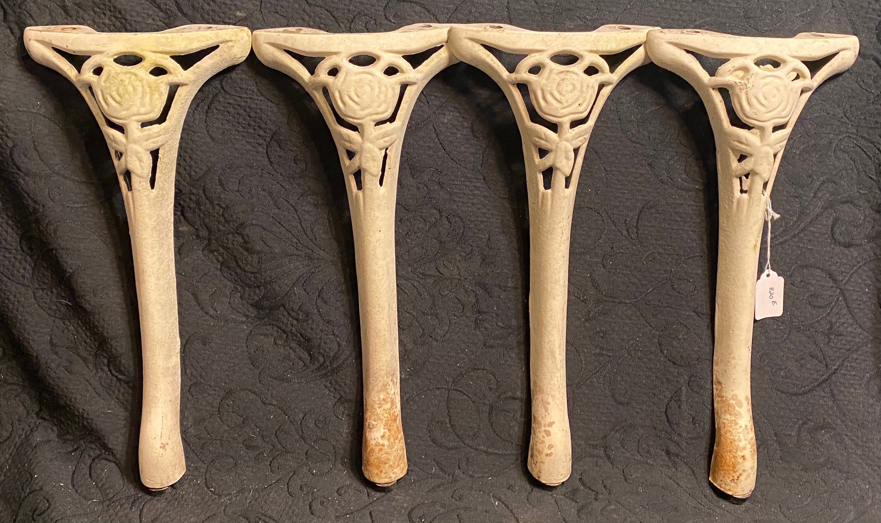 Antique Vintage Victorian Cast Iron Industrial Ornate Rose - Etsy