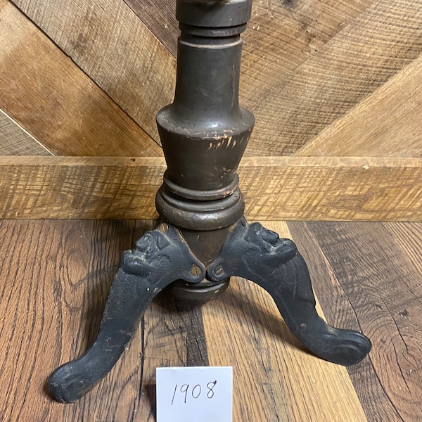 Cast Iron Base Stool - Etsy