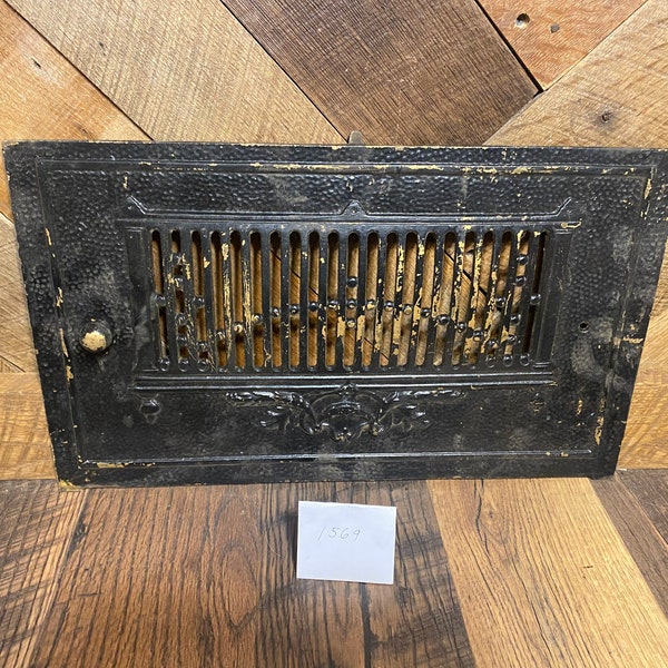 Antique Victorian Cast Iron Fireplace Insert - Etsy