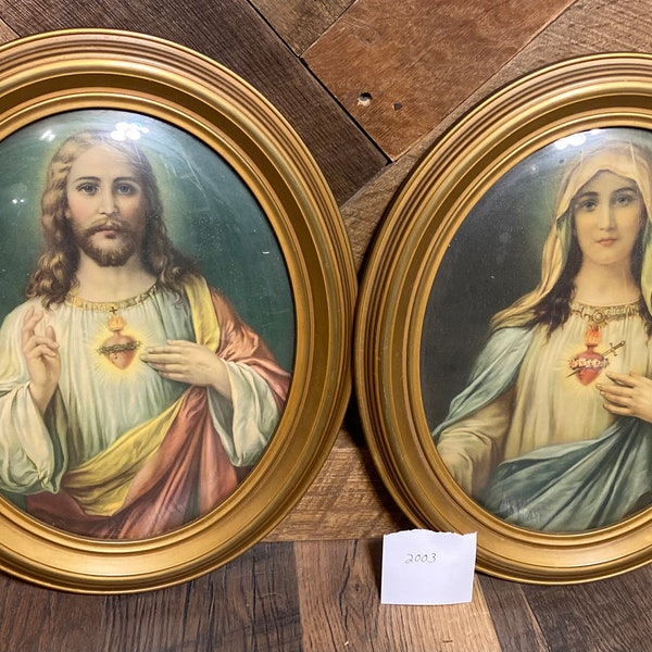 Antique Jesus Picture - Etsy