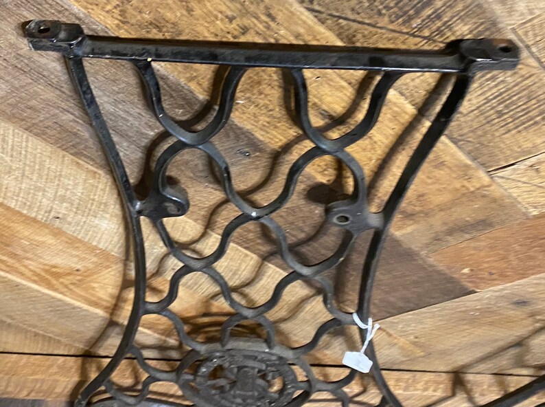 Antique Singer Sewing Machine Legs Cast Iron Vintage Base Set of 2 - Etsy