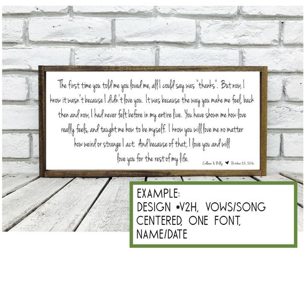 Song Lyric Signs - Etsy