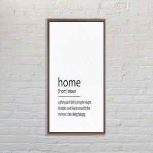 Home Sign, Home Quote Sign, Home Definition Sign, A Story of Us Sign ...