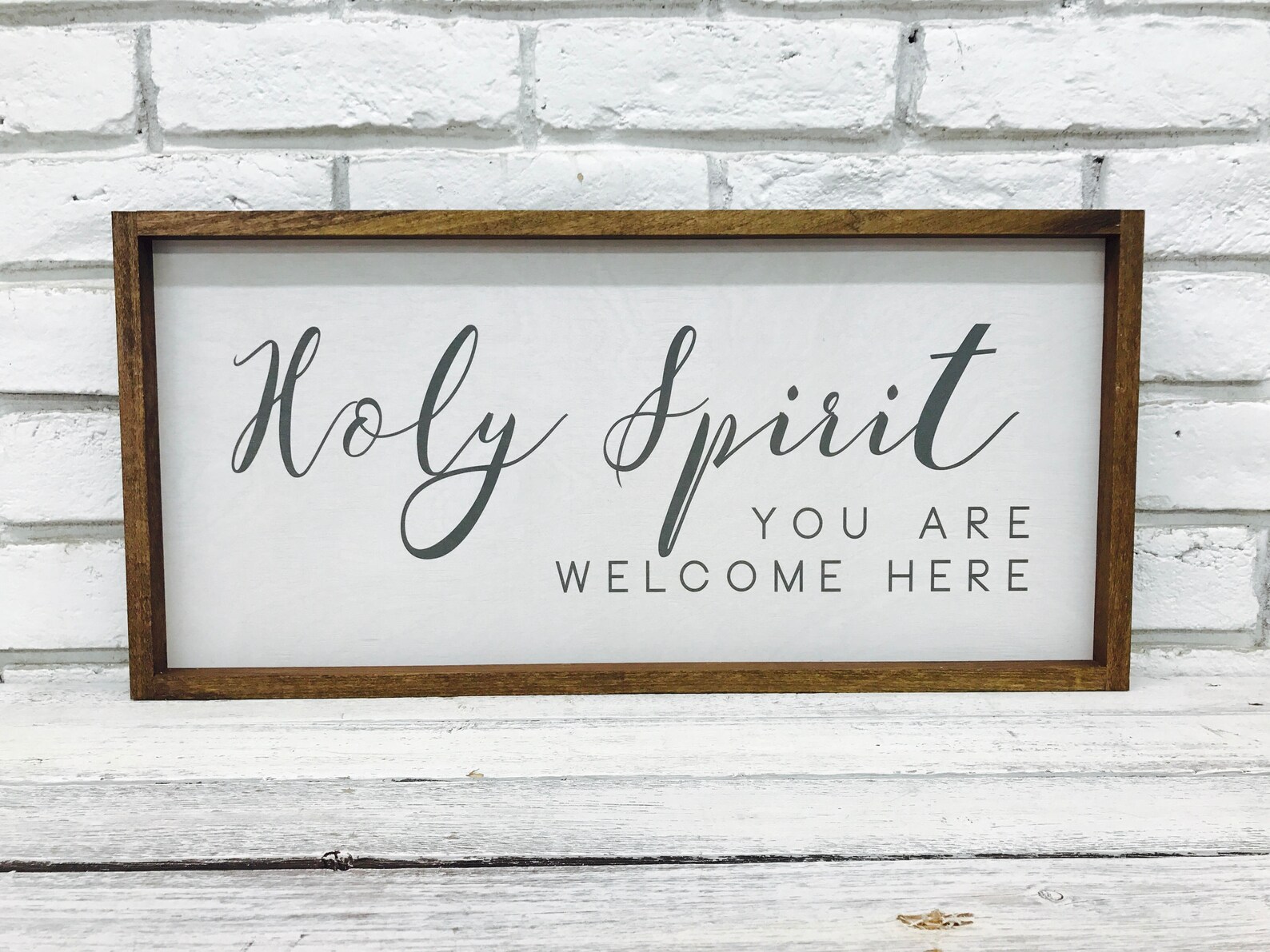 Holy Spirit Sign Holy Spirit You Are Welcome Here Rustic - Etsy