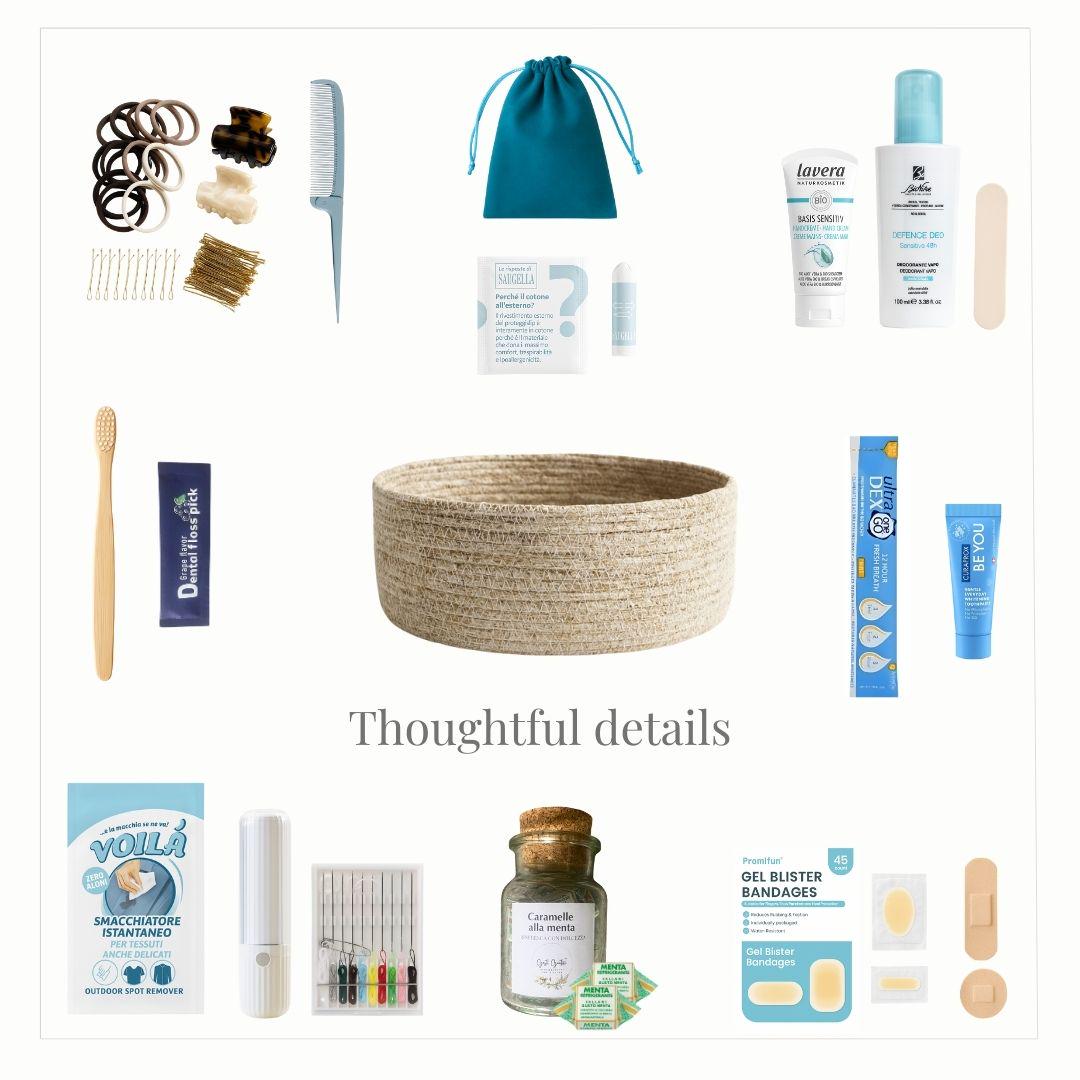 Wedding Bathroom Basket – Elegant Guest Bathroom Amenities for Weddings ...