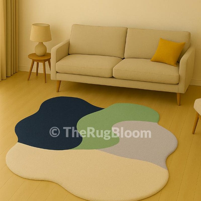 Blob Rug - Etsy