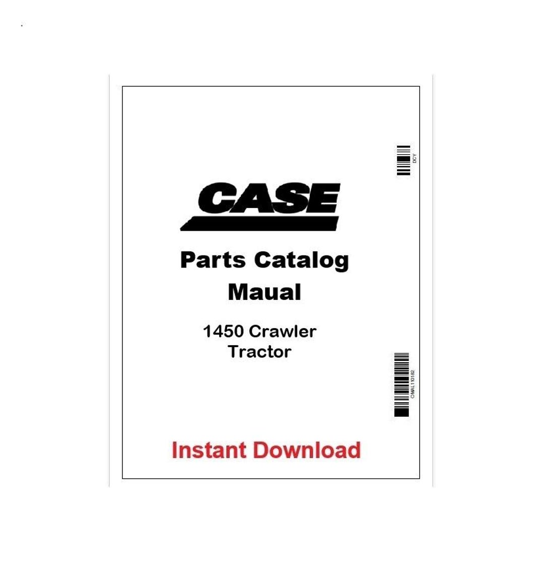 1450 Case Crawler Tractor Pdf Parts Manual - Etsy