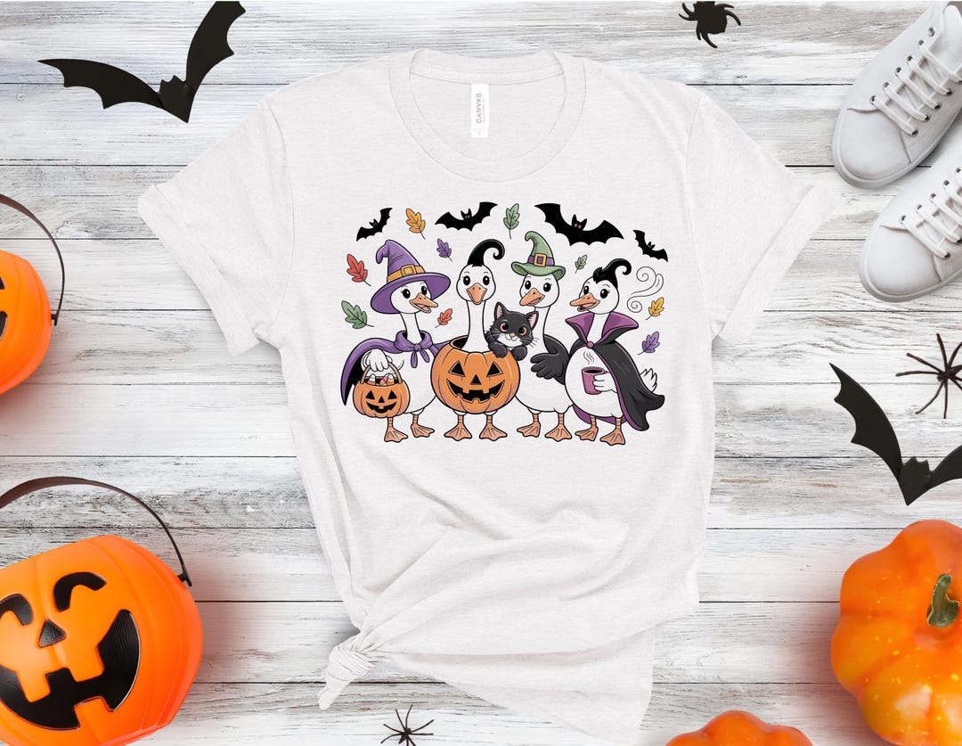 Halloween Goose PNG Clipart | Witch, Vampire, Pumpkin Costumes (digital ...