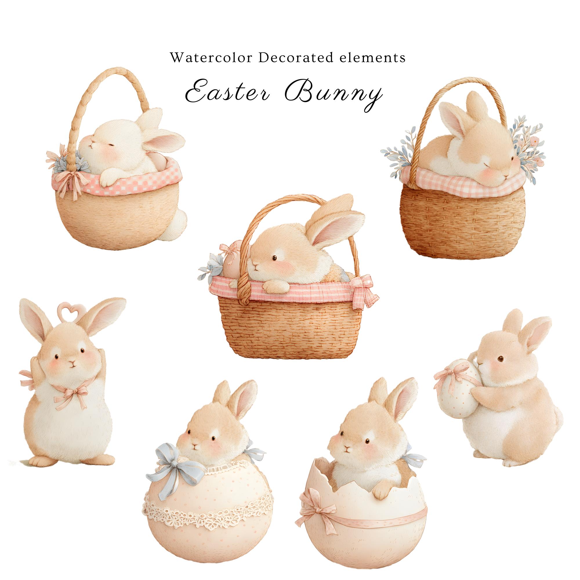 59 Rococo Coquette Easter Clipart Elegant Decorated Easter Eggs ...