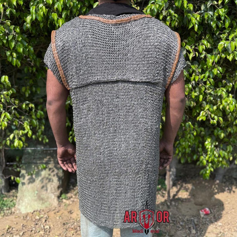 6mm Roman Lorica Hamata Chainmail Armor | Mild Steel Reenactment Armor ...