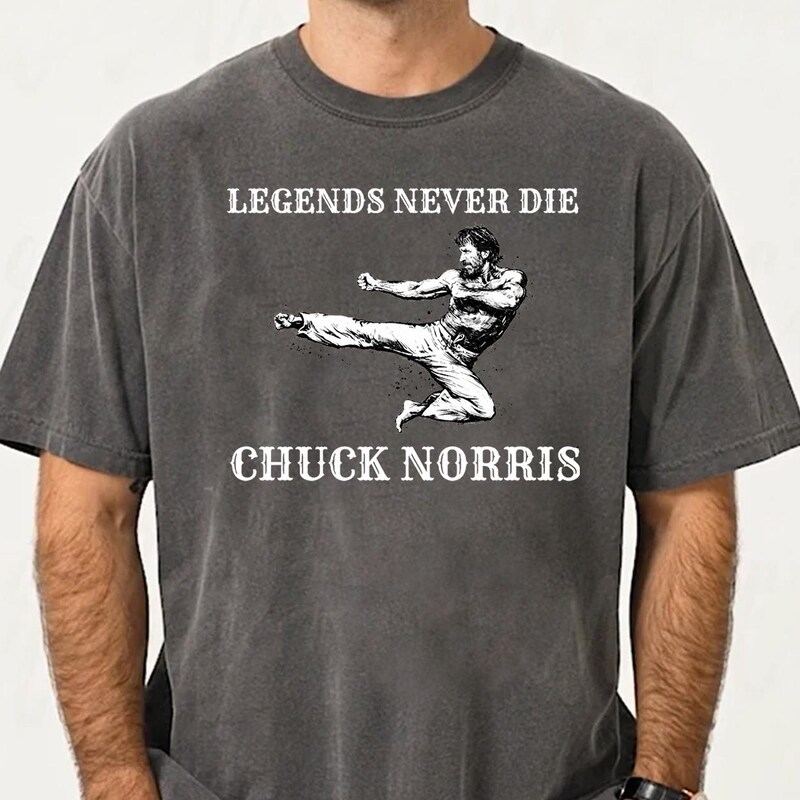 Chuck Norris Tshirt - Etsy