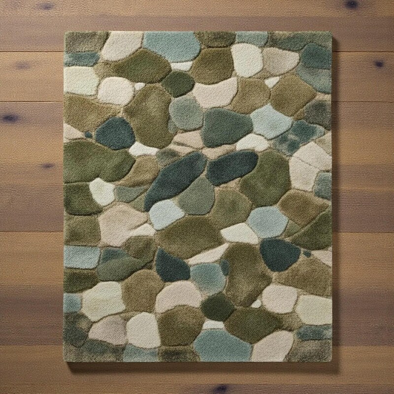 River Rock Rug - Etsy