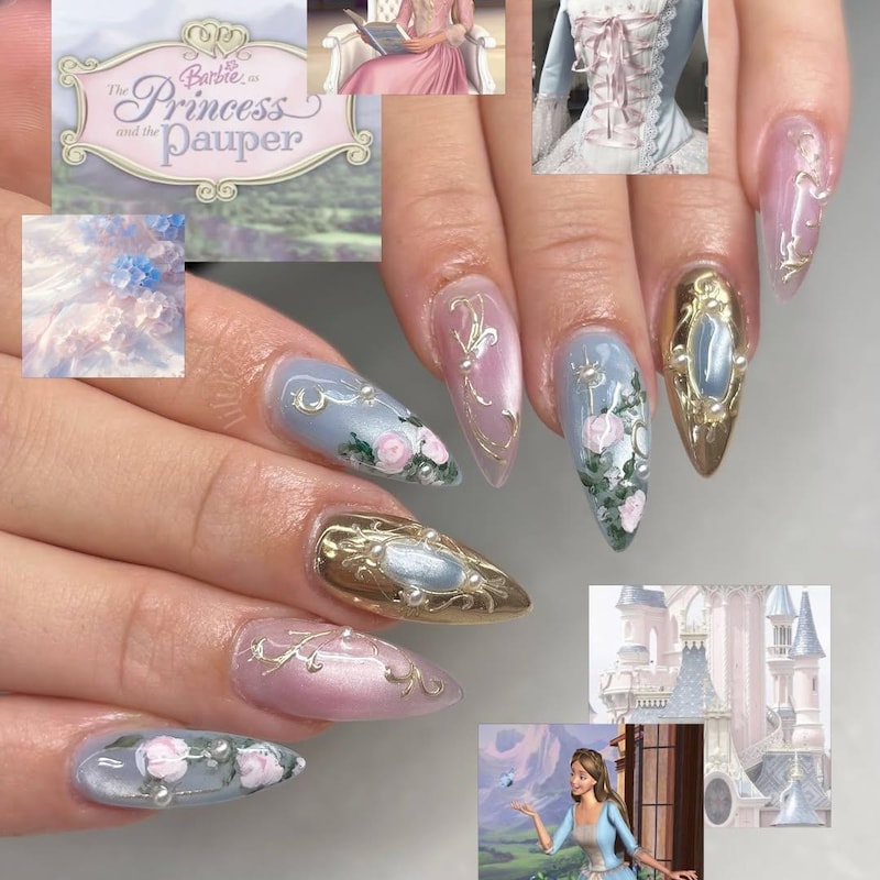 Barbie Nail Art - Etsy UK