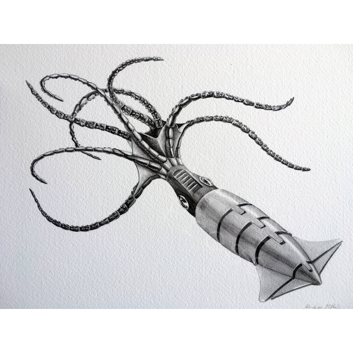Mechanical Squid - Etsy
