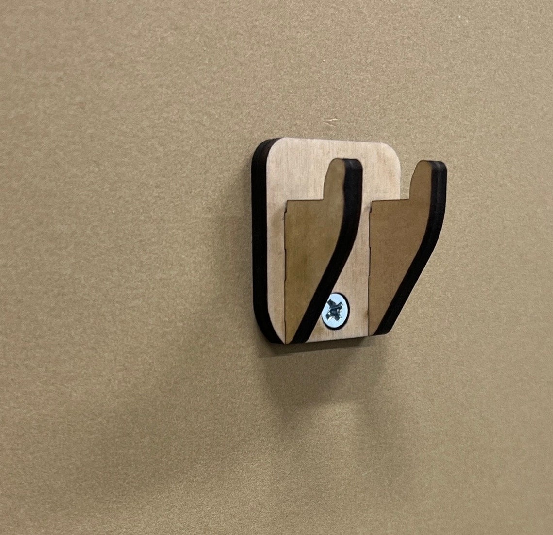 Speedball Brayer Wall Holder Laser Cut Birch Plywood Art Studio Storage ...