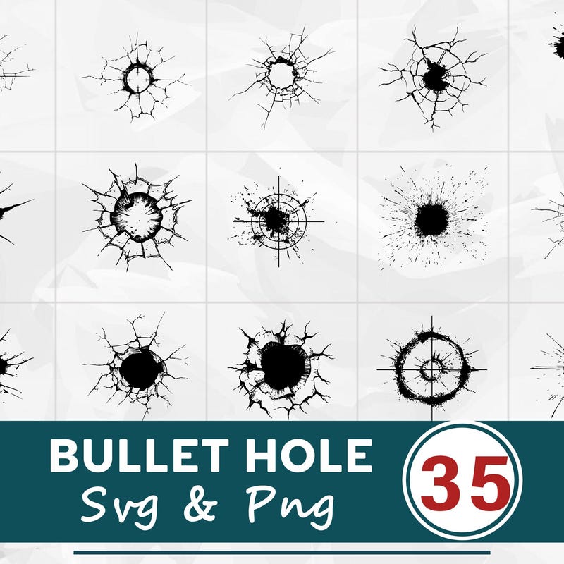 Bullet Svg - Etsy
