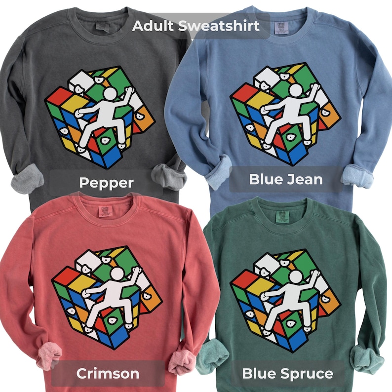 Rock Climbing Shirt, Boulder Problem Long Sleeve, Problem Solving ...