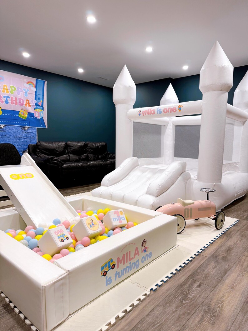 Ms. Rachel Vinyl Decal Stickers for Ball Pit Bouncy Castle Soft Play ...