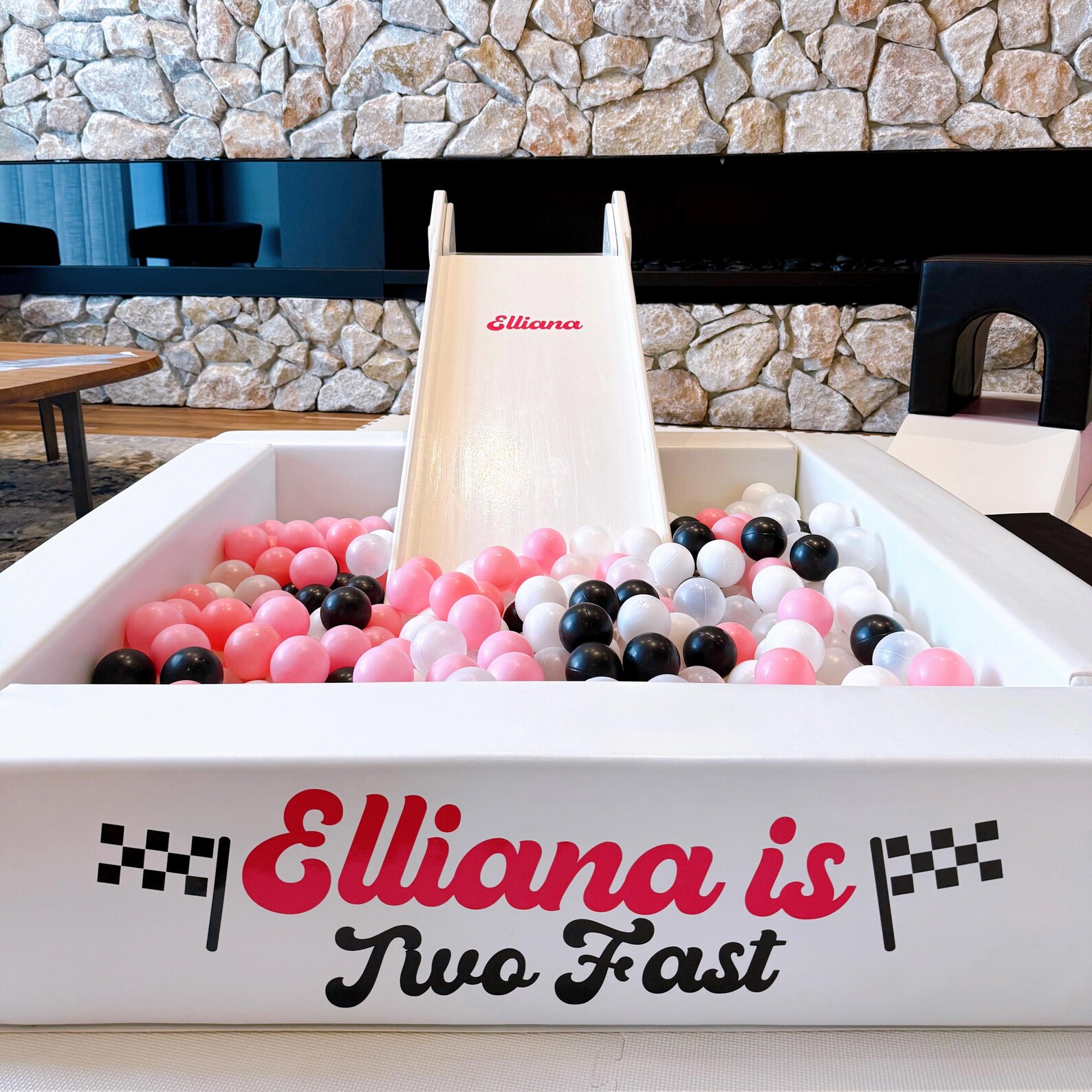 Racing Theme Ball Pit Vinyl Decal Stickers - Personalized Pit Stop - Etsy