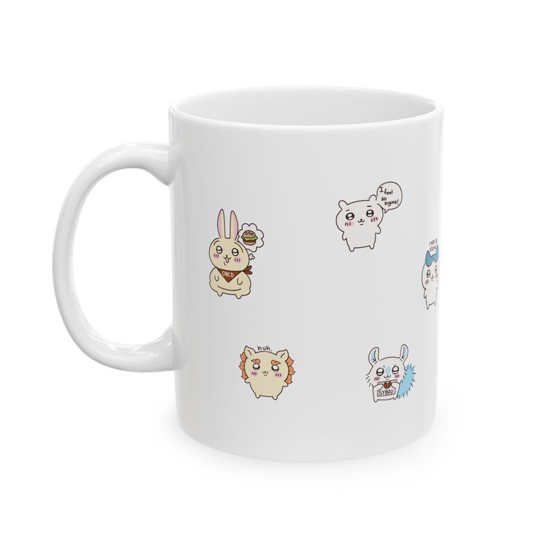 Chiikawa Coffee Mug, Chiikawa Characters, Chiikawa, Hachiware, Usagi ...
