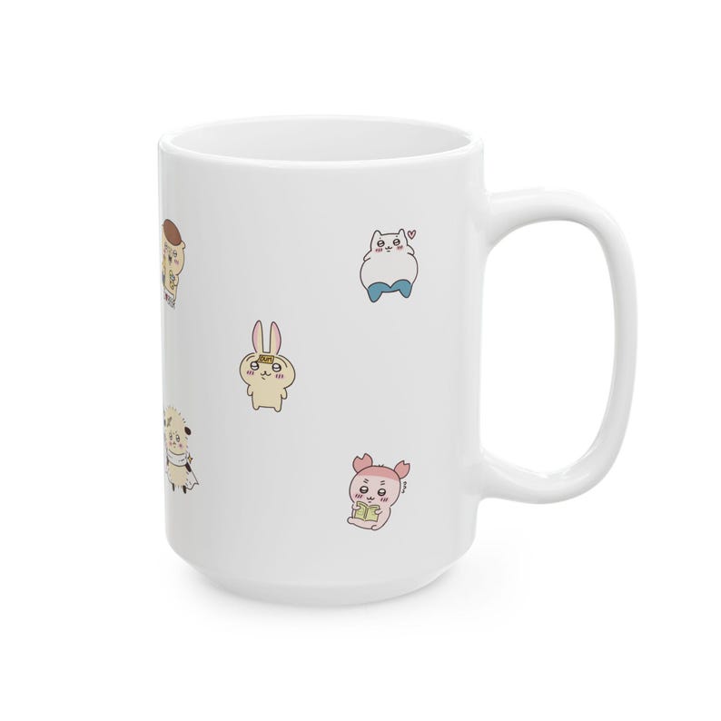 Chiikawa Coffee Mug, Chiikawa Characters, Chiikawa, Hachiware, Usagi ...