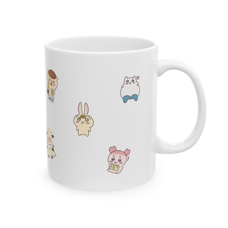Chiikawa Coffee Mug, Chiikawa Characters, Chiikawa, Hachiware, Usagi ...
