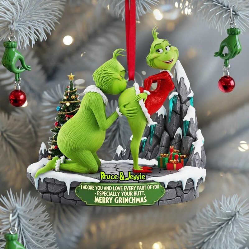 Grinch Butt for Christmas Tree - Etsy