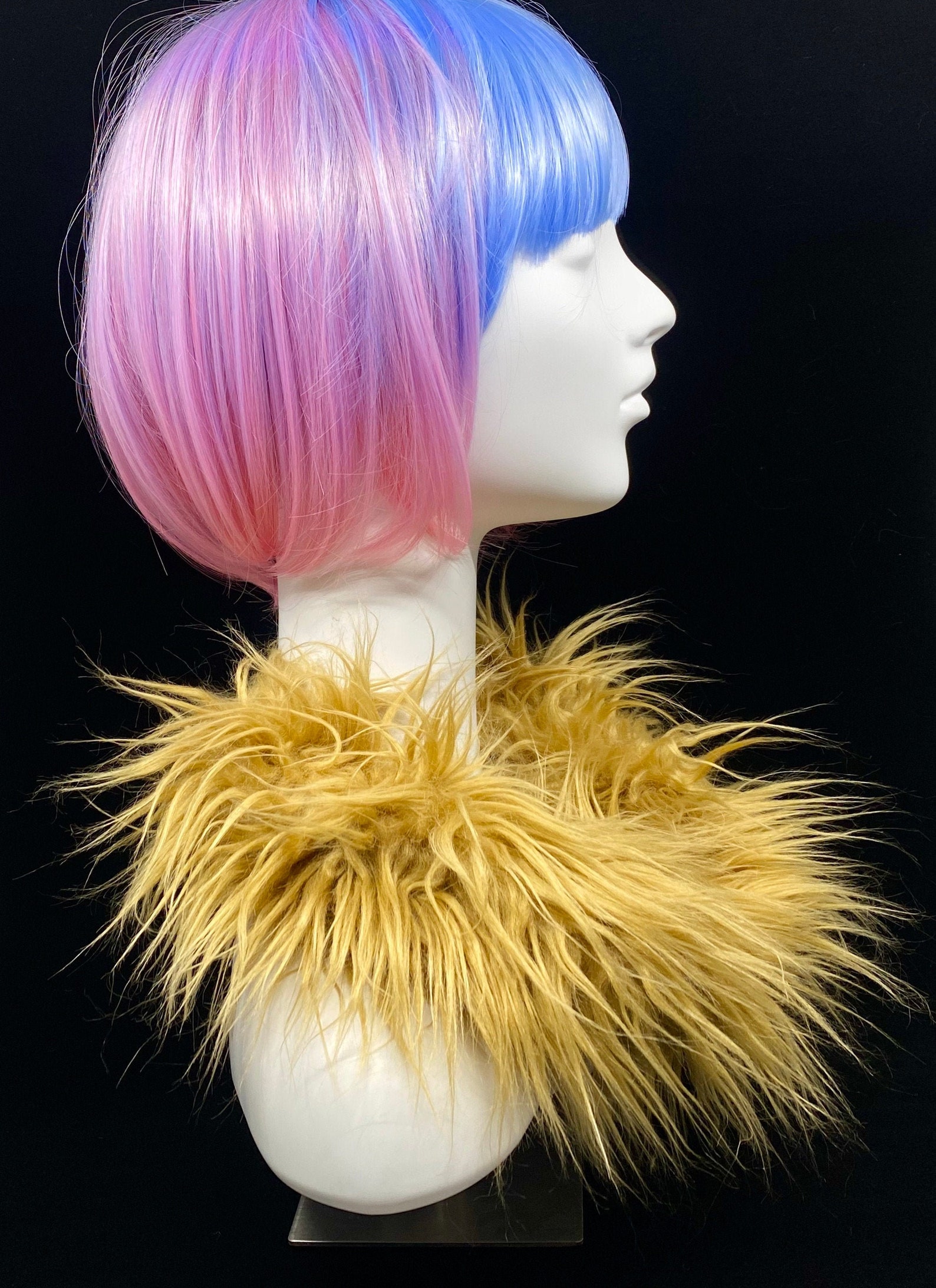 Luxury Faux Fur Upgraded Mane Wild Wavy Lion Textured Fur | Etsy