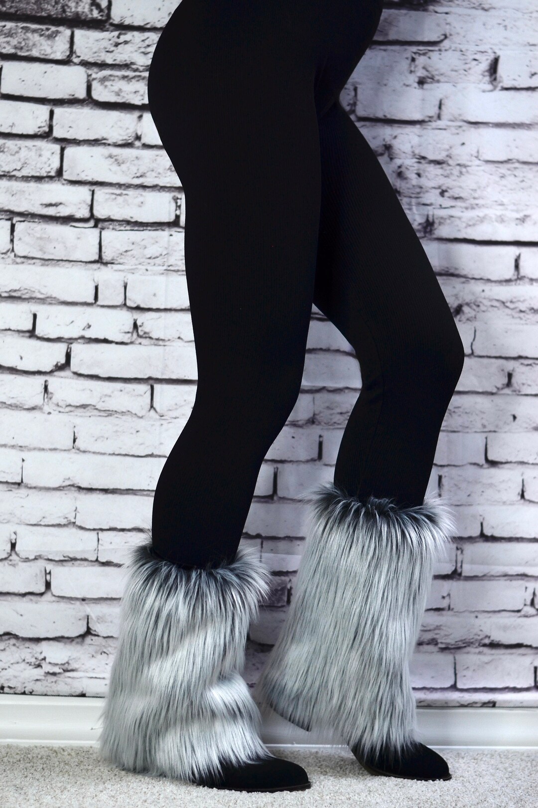 Luxury Faux Fur Boot Covers – Arctic Wolf Costume Cuffs - Etsy