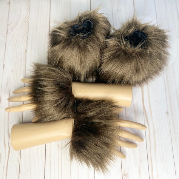 Fluffy Hand Cuffs - Etsy