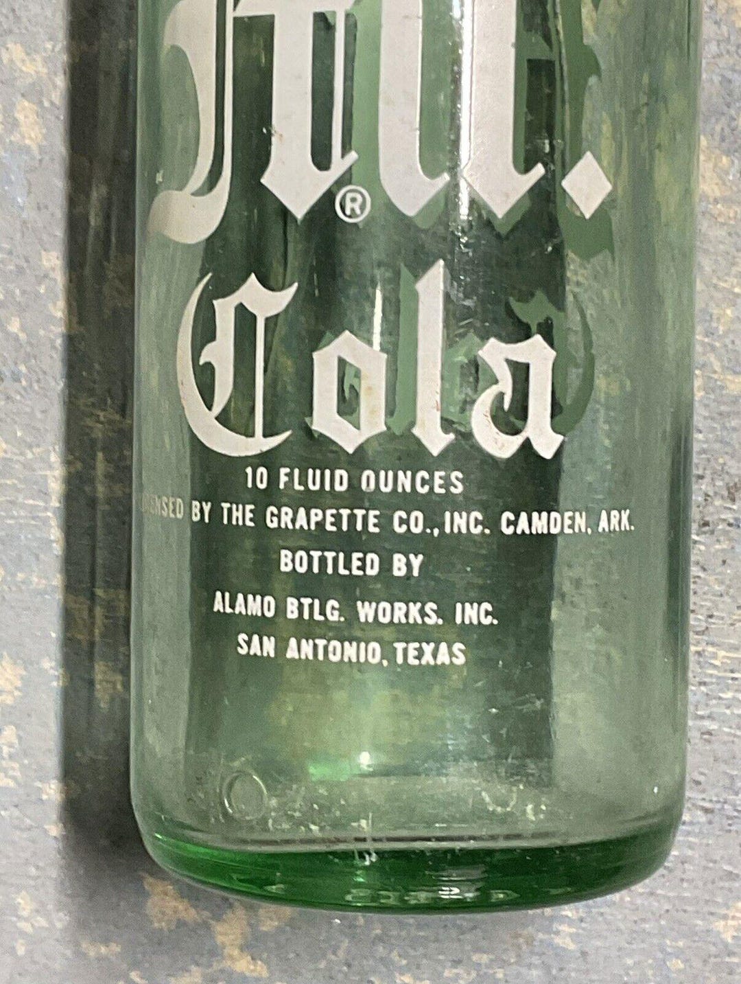Vintage 10 Oz Soda Bottle / Mr. Cola / Alamo Bottling Works San Antonio ...