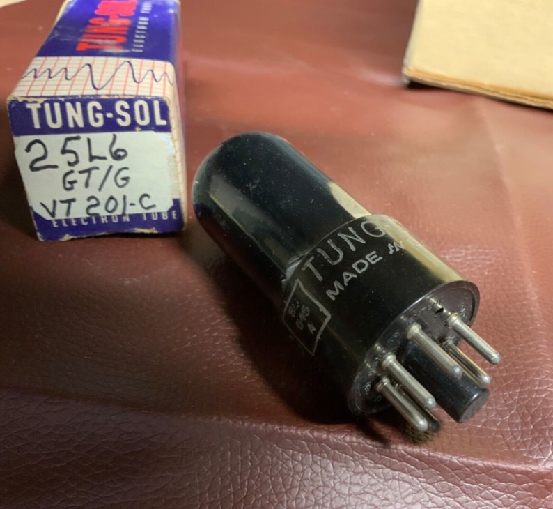 25L6 Tung-sol, Used Vacuum Tube New Old Stock - Etsy
